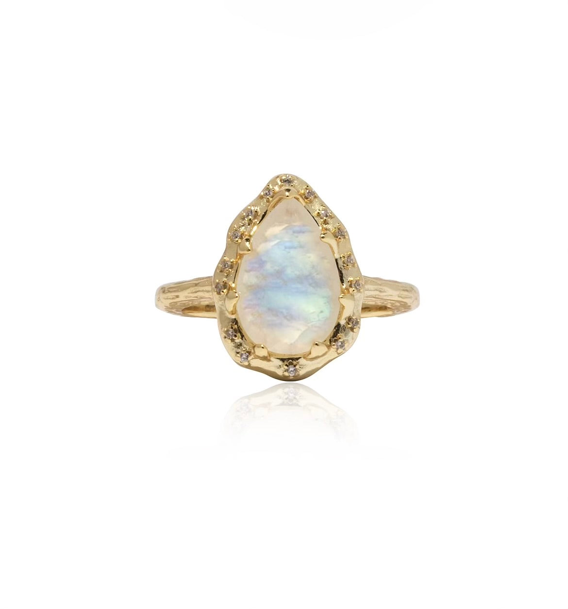 Sprinkled Pacific Moonstone Ring – SOHO MARIE